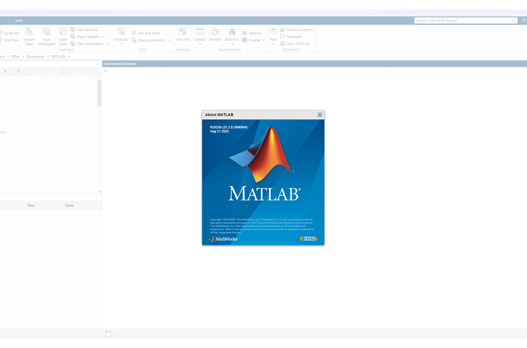نصب متلب 2025b یا MATLAB 2025b – مکادمی | Mecademy